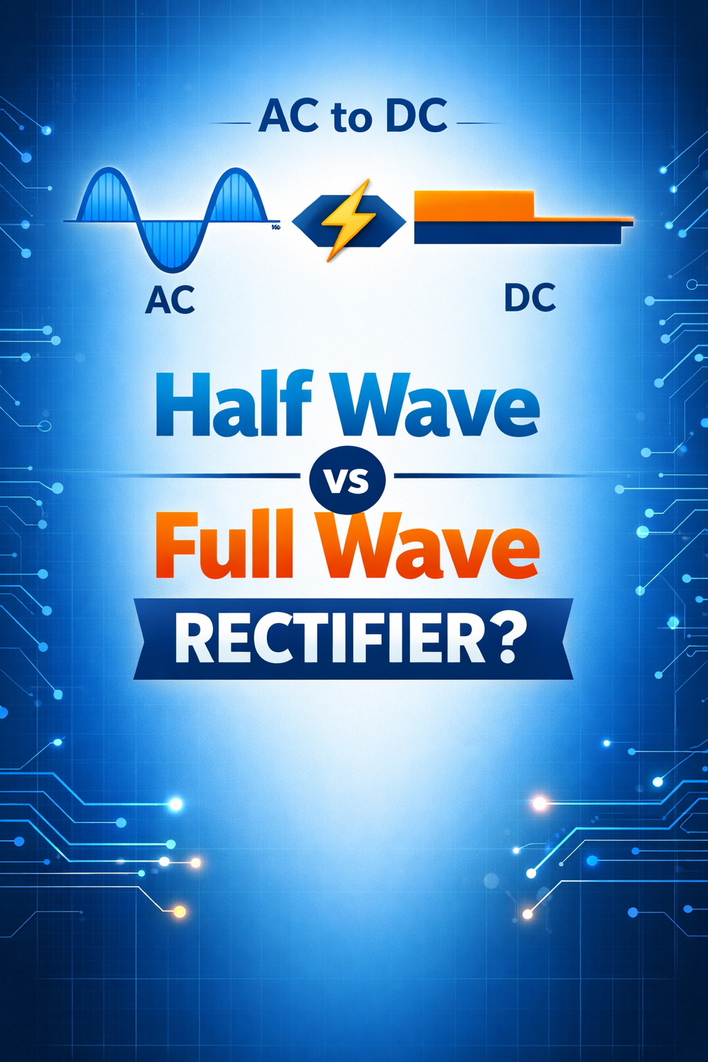 Half Wave vs Full Wave Rectifier - Welding Fabrication World